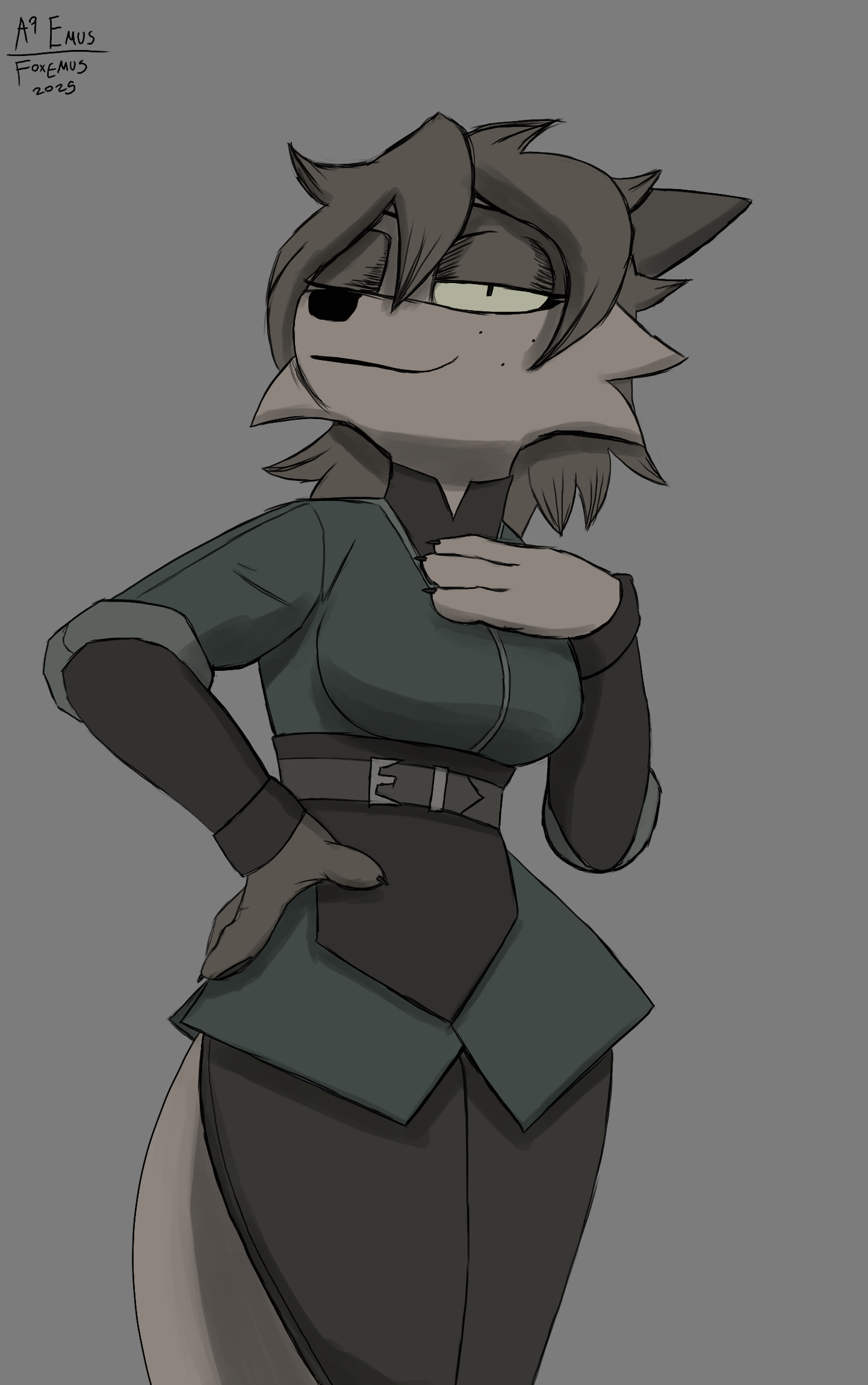 Glass striking that pose by Foxemus – Tinderkell